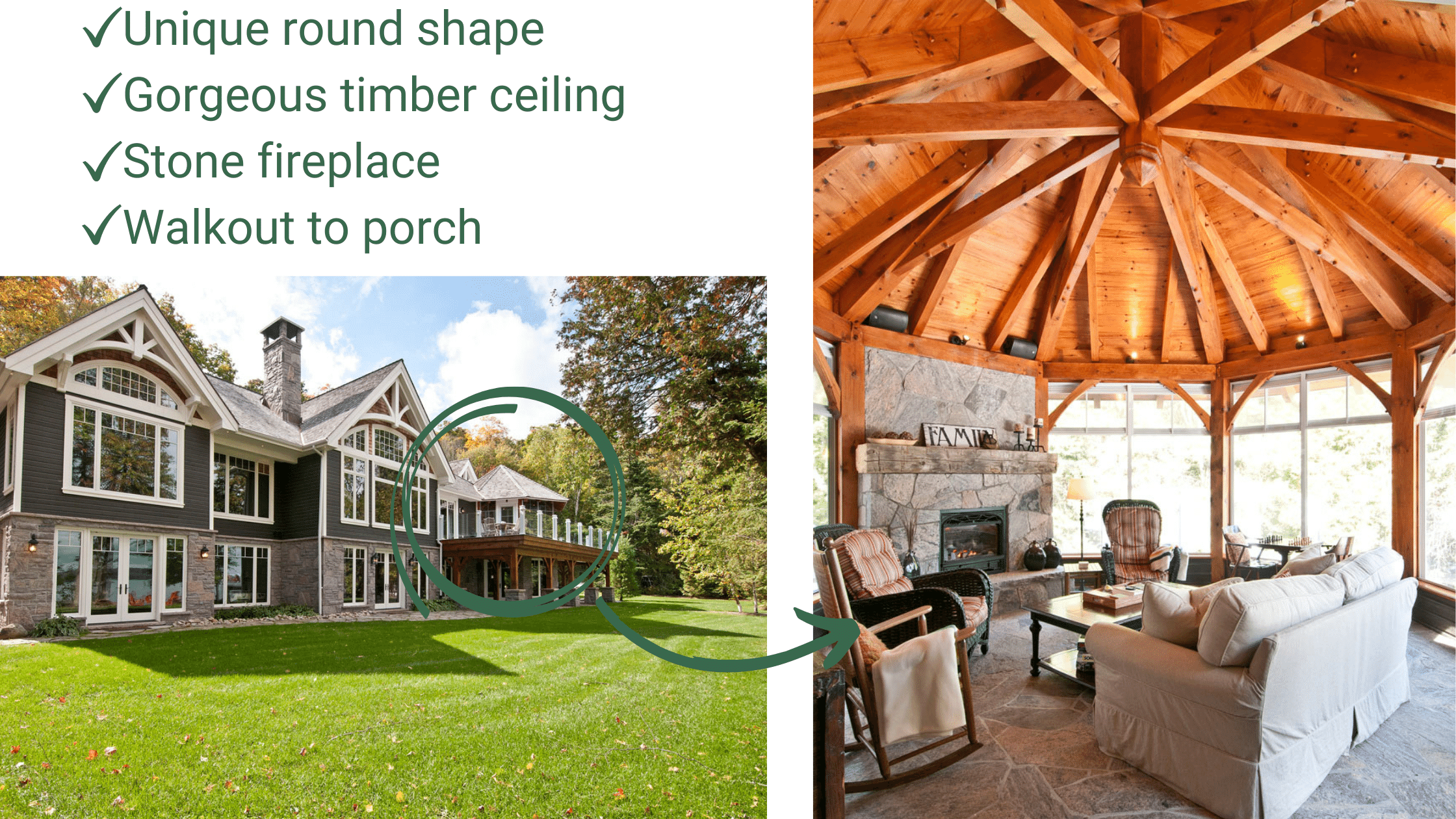 Building a Muskoka Room / Screened In Porch in Your Timber Frame Home