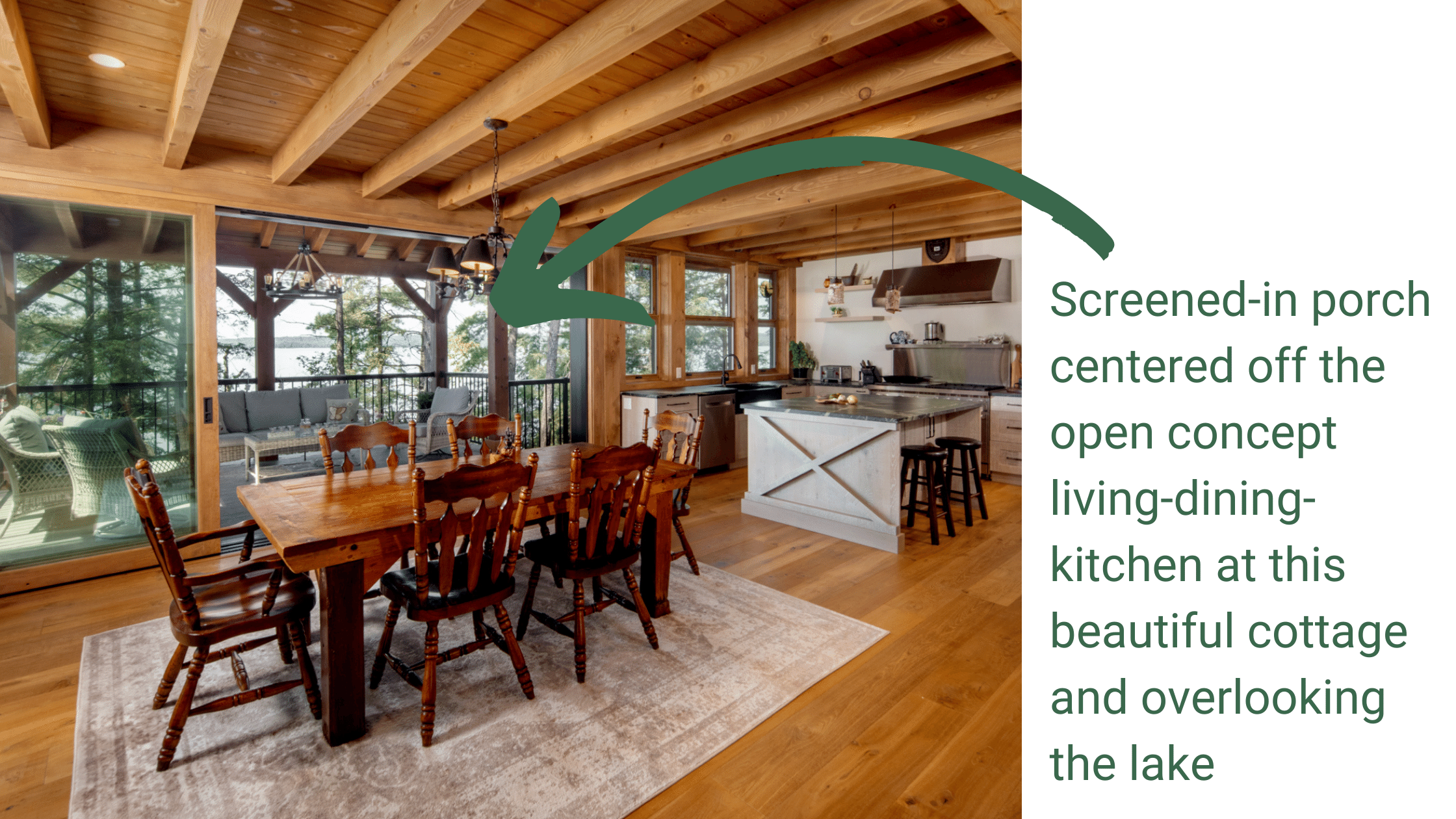 Building a Muskoka Room / Screened In Porch in Your Timber Frame Home